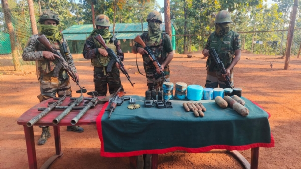 Assam Rifles seize arms and explosives in Manipur - Hindusthan Samachar ...