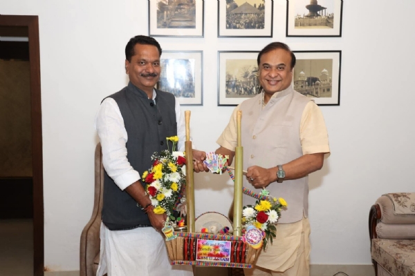 CM Sarma Extends Birthday Greetings to Minister Singhal - Hindusthan ...