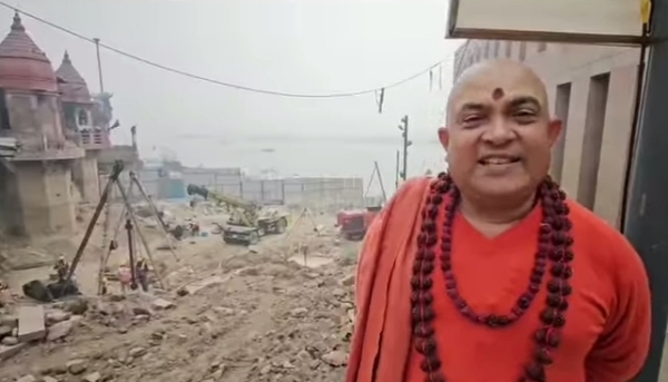 Manikarnika Ghat controversy: Jitendranand Saraswati claims conspiracy ...
